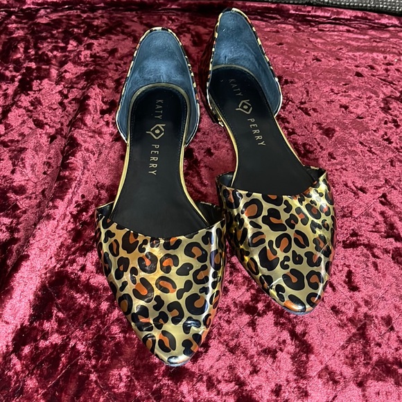 Katy Perry Collections | Shoes | Katy Perry Leopard Flats | Poshmark